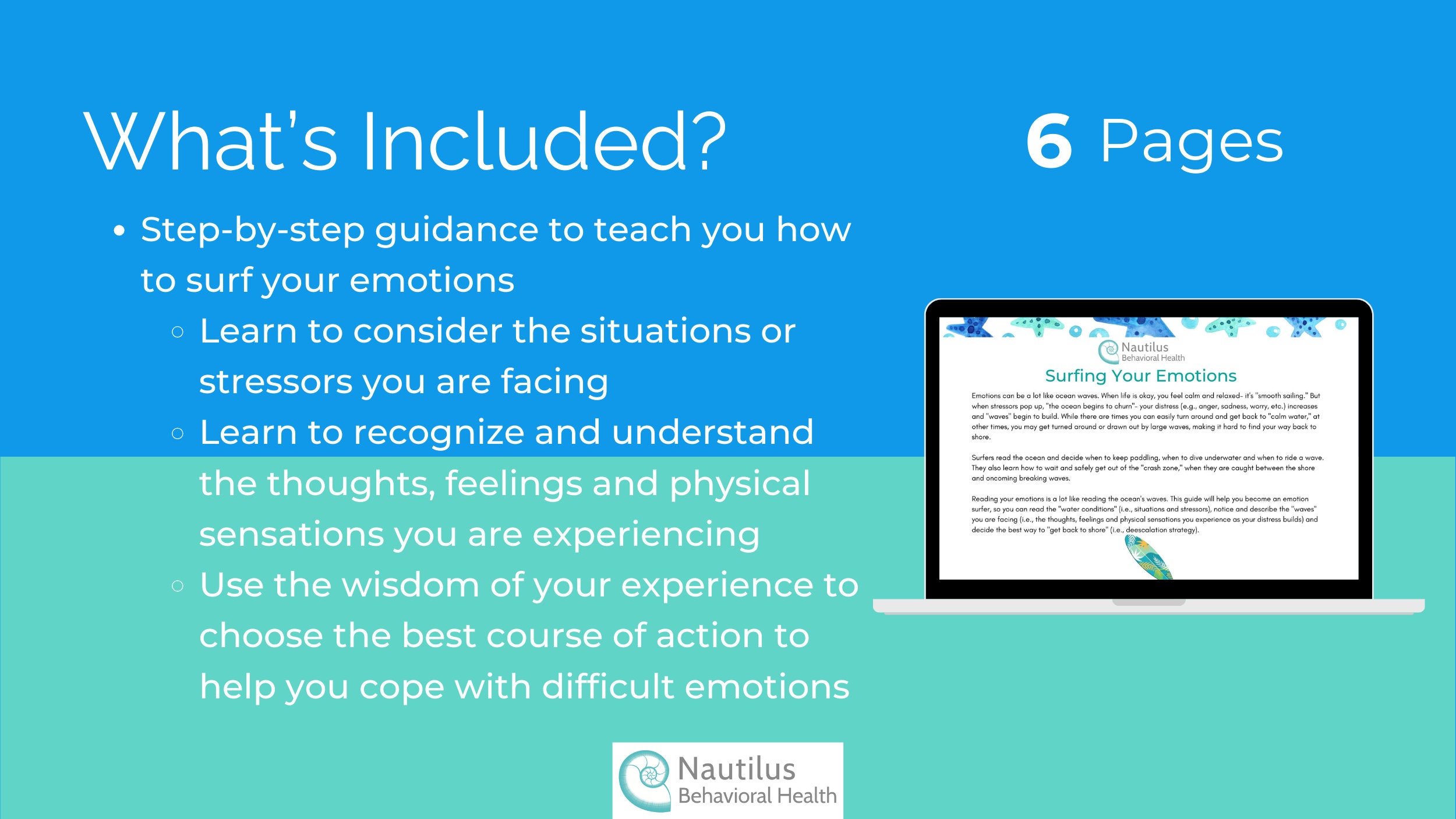 Surfing Your Emotions - Emotion Regulation Worksheet - Etsy