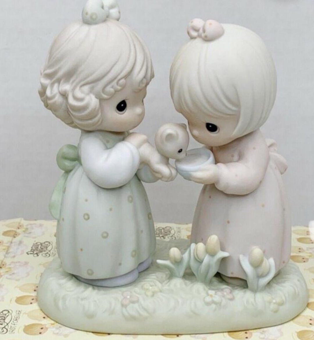 Vintage Precious Moments Glad That God Has Blessed Me With A Friend ...
