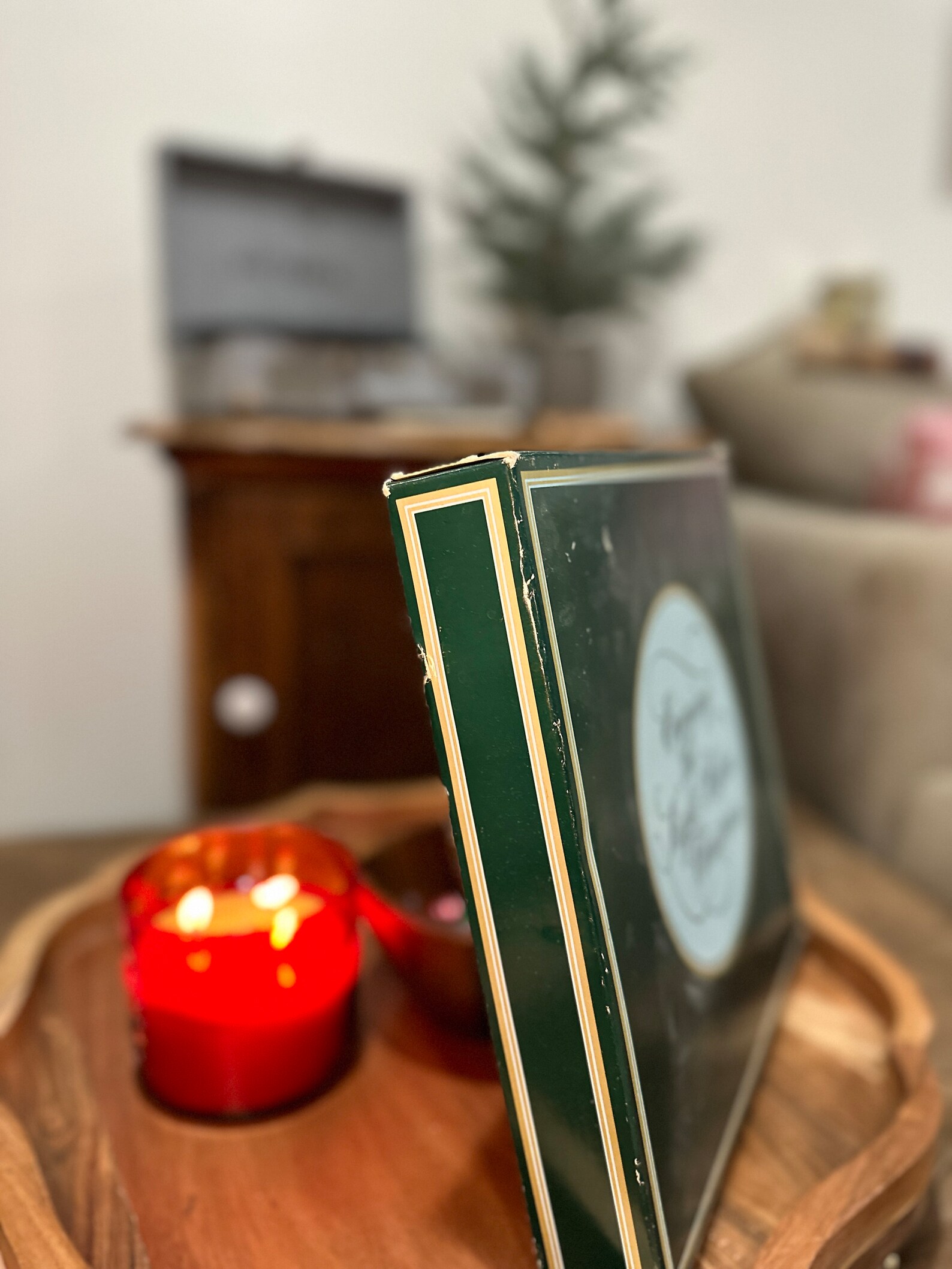 Vintage Avon Christmas Memories Porcelain Plate, Enjoying the Night ...