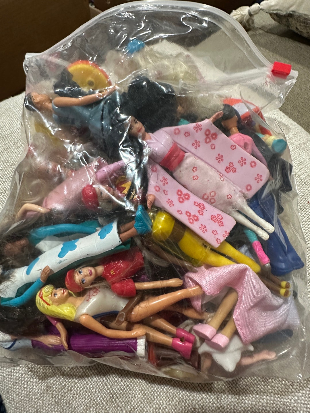 Vintage Large Lot of Mini Barbies Toy Cake Toppers - Etsy