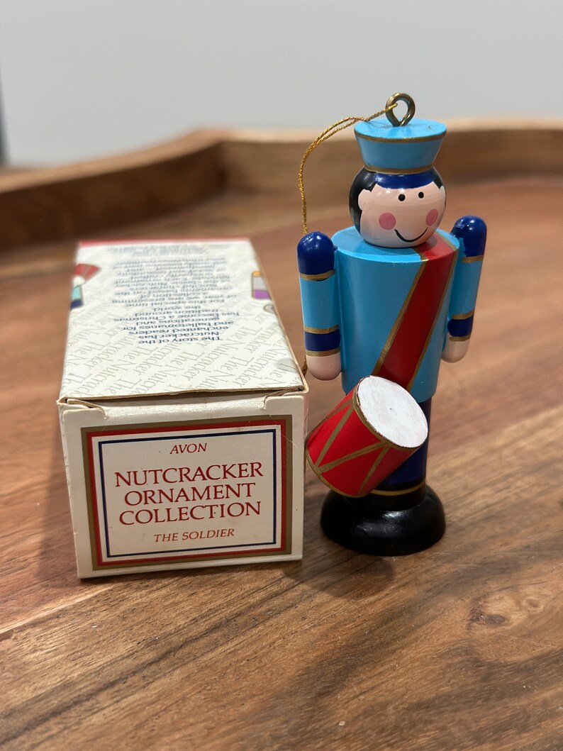 Vintage 1984 Avon Nutcracker Ornament Collection - Etsy