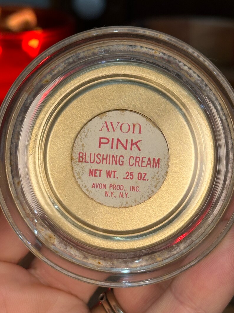 Vintage Avon Makeup, New Old Stock, 1960s, 1970s, Vintage, Avon, Powder Compact, Blushing Cream ...