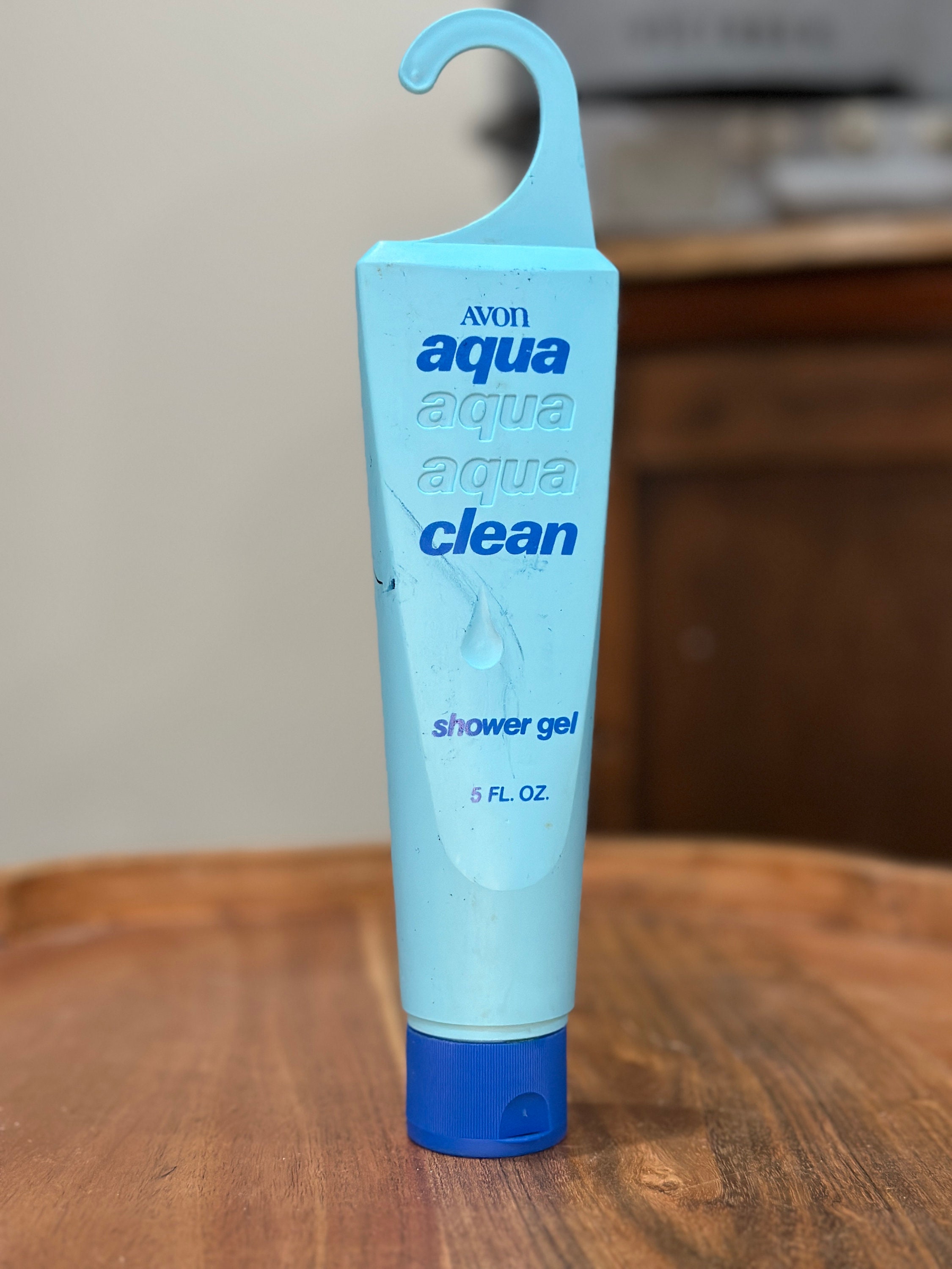 Vintage Avon Aqua Shower Gel Etsy UK