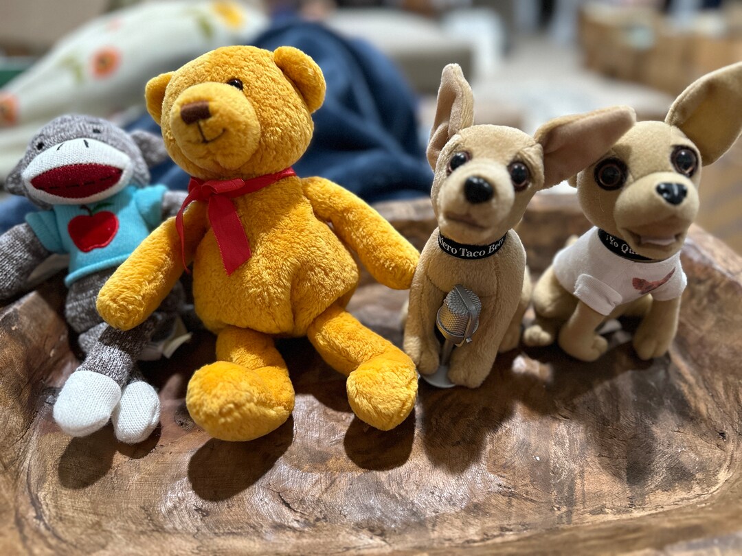 Vintage Toys Stuffed Animal Cake Toppers - Etsy