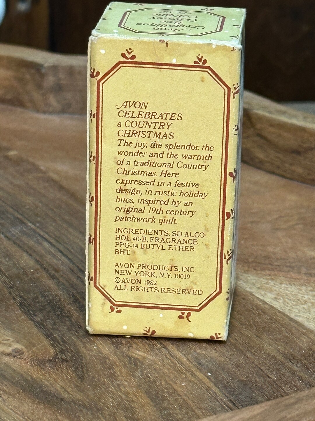 Vintage Avon Christmas Tree Odyssey Cologne Bottle - Etsy