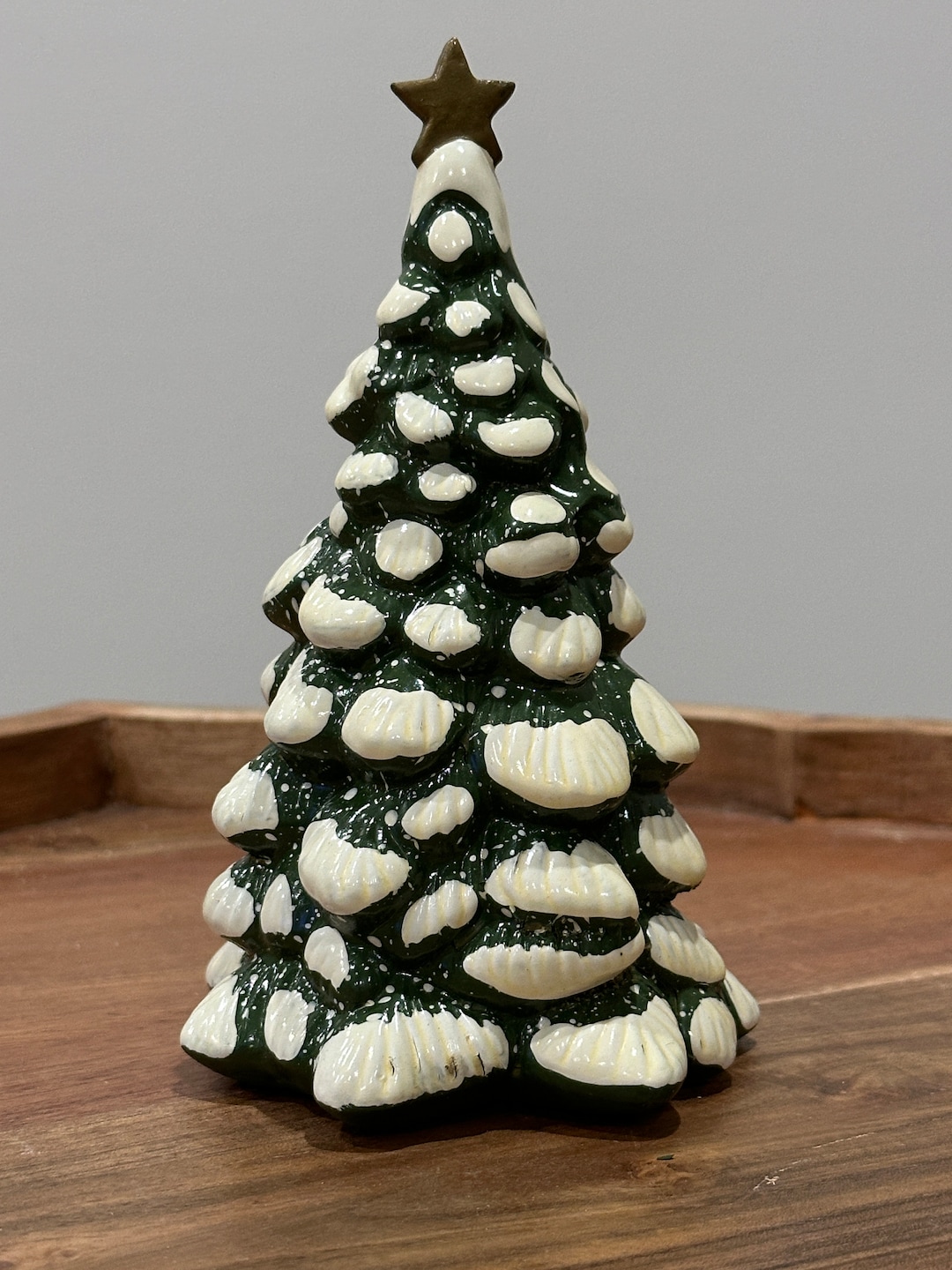 Vintage Avon Mcconnell's Corner Town Tree, Used 1982 Avon Christmas ...