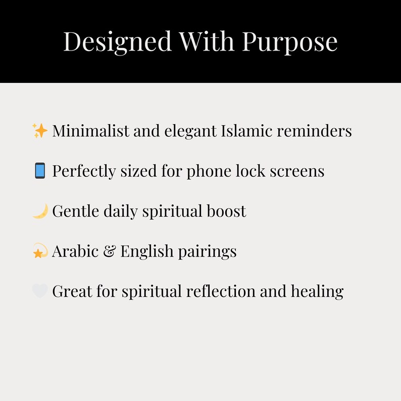 Minimalist Islamic Phone Wallpapers: Arabic Lock Screens With Spiritual ...