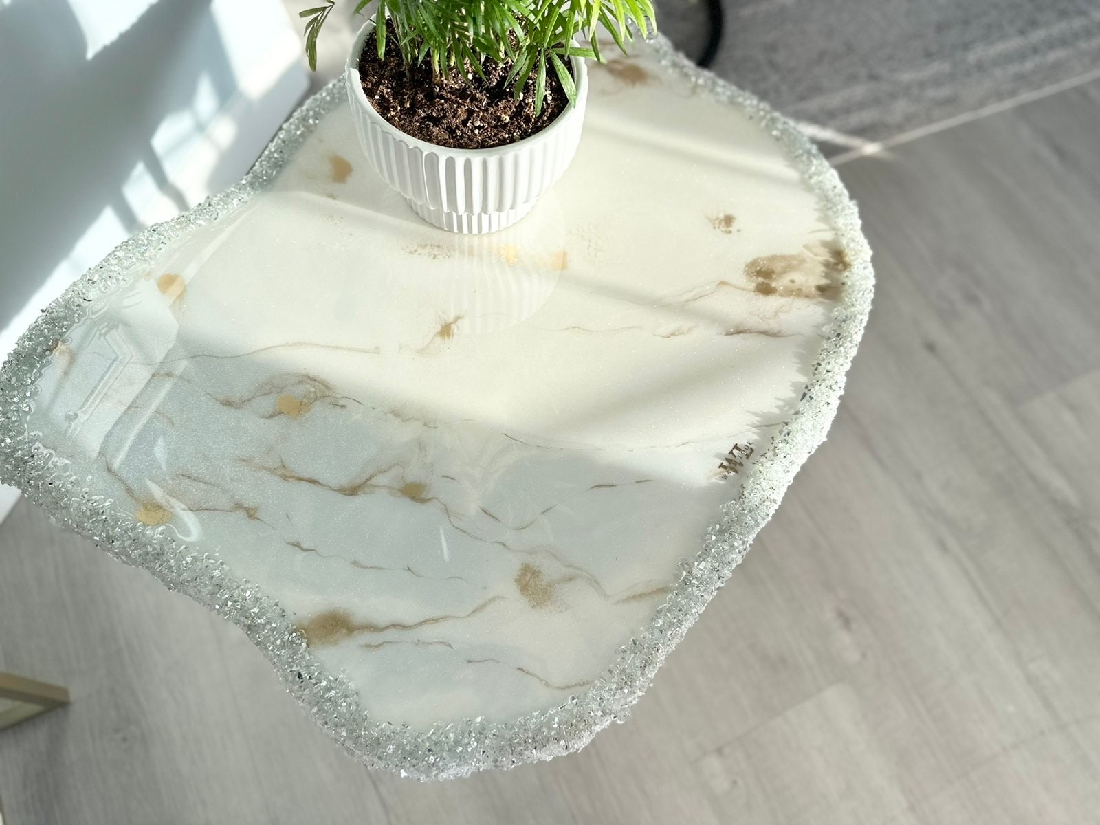 Epoxy Resin Geode Coffe Table - Etsy