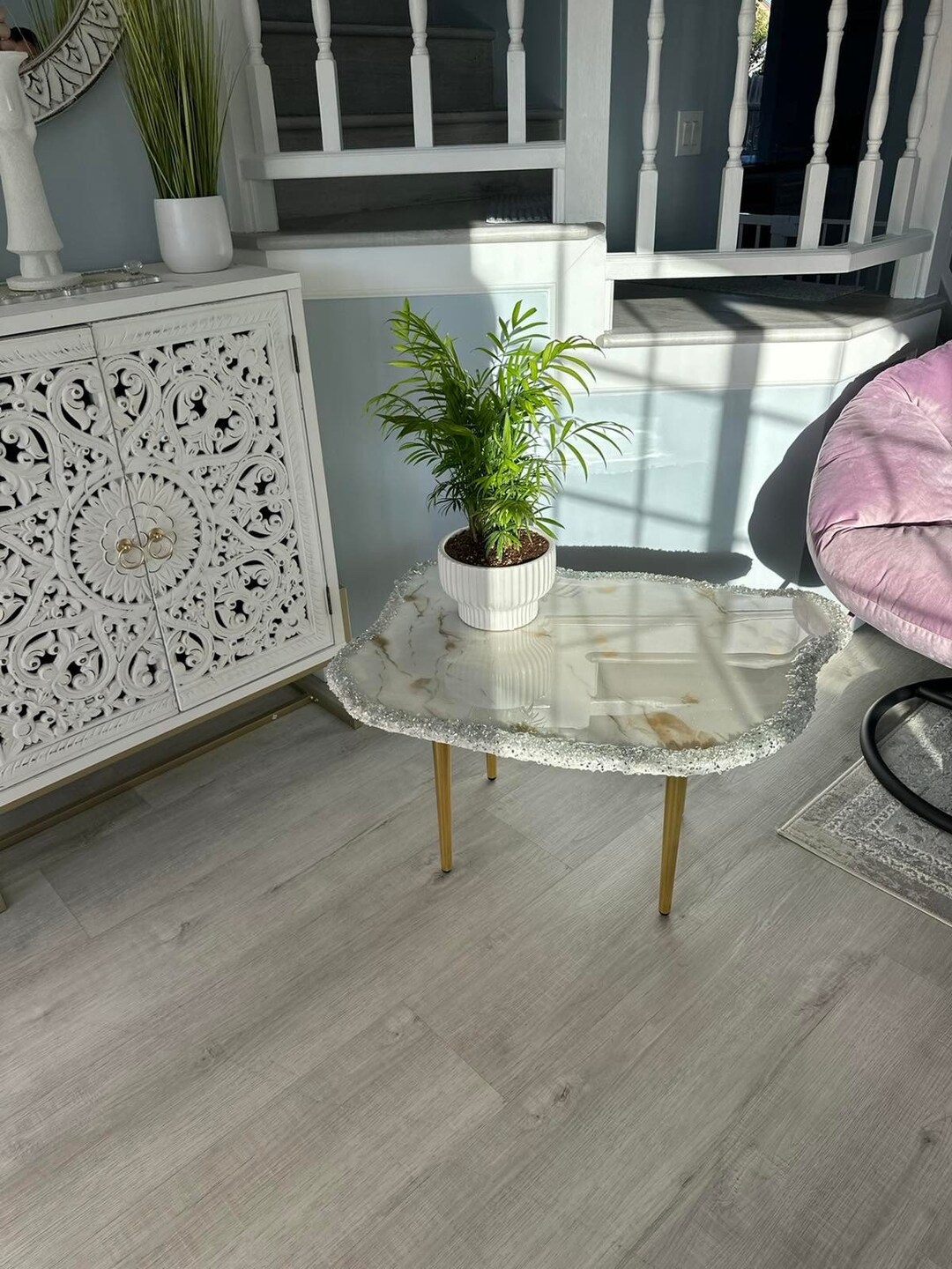 Epoxy Resin Geode Coffe Table - Etsy