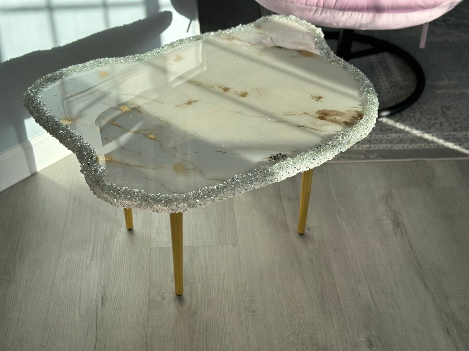 Epoxy Resin Geode Coffe Table - Etsy