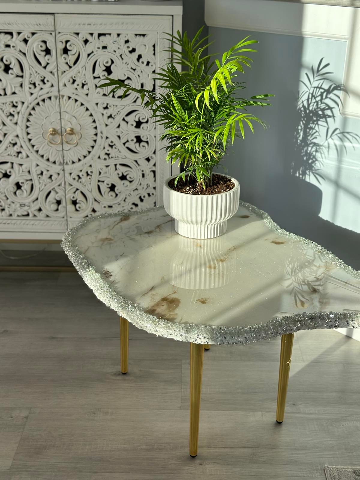Epoxy Resin Geode Coffe Table - Etsy