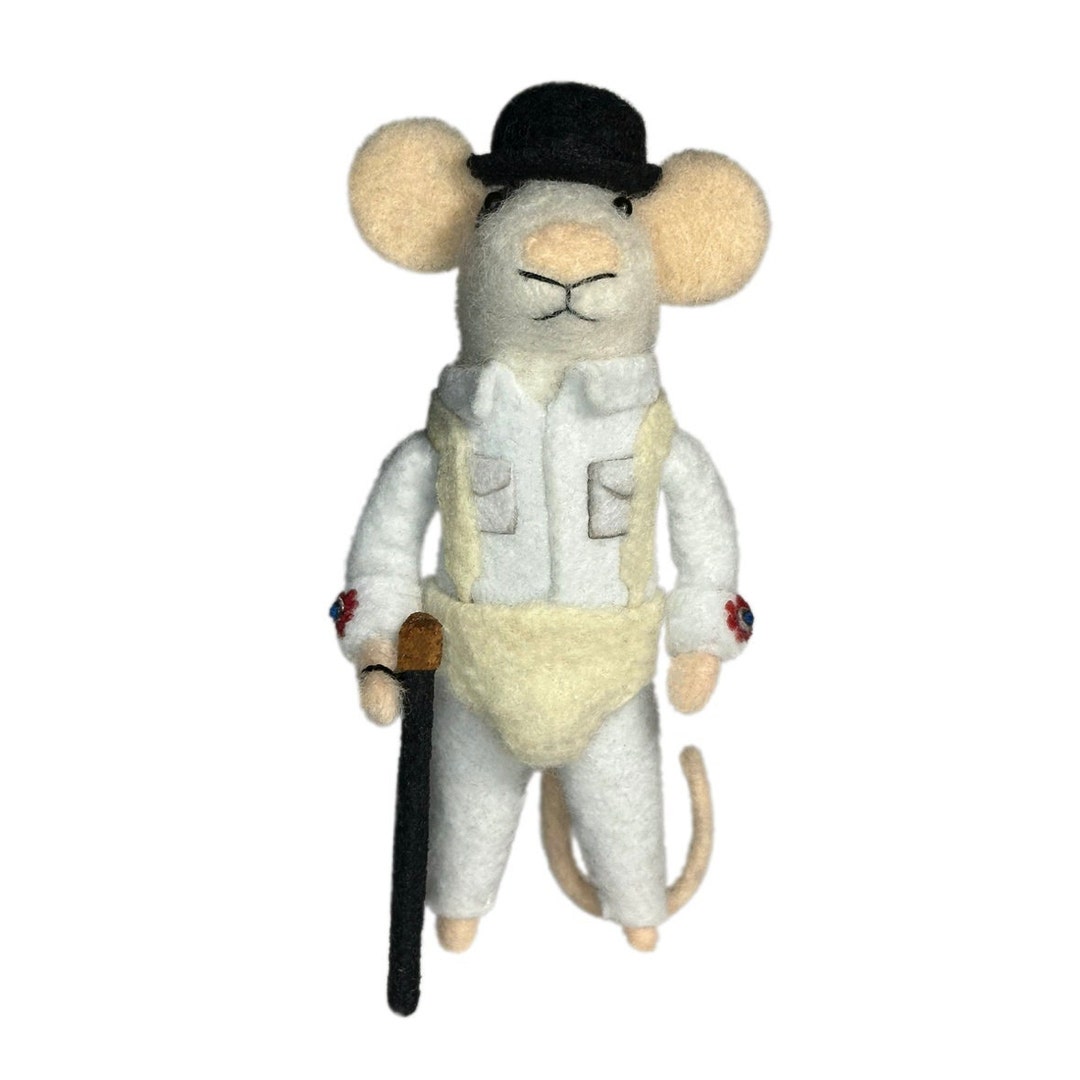 A Clockwork Orange Stanley Kubrick Alex Mouse Hand Made Ornament ...