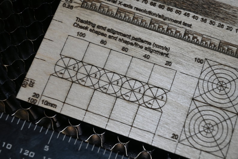 4-in-1 Laser Kerf Calibration, Alignment, Resolution/interval, and ...