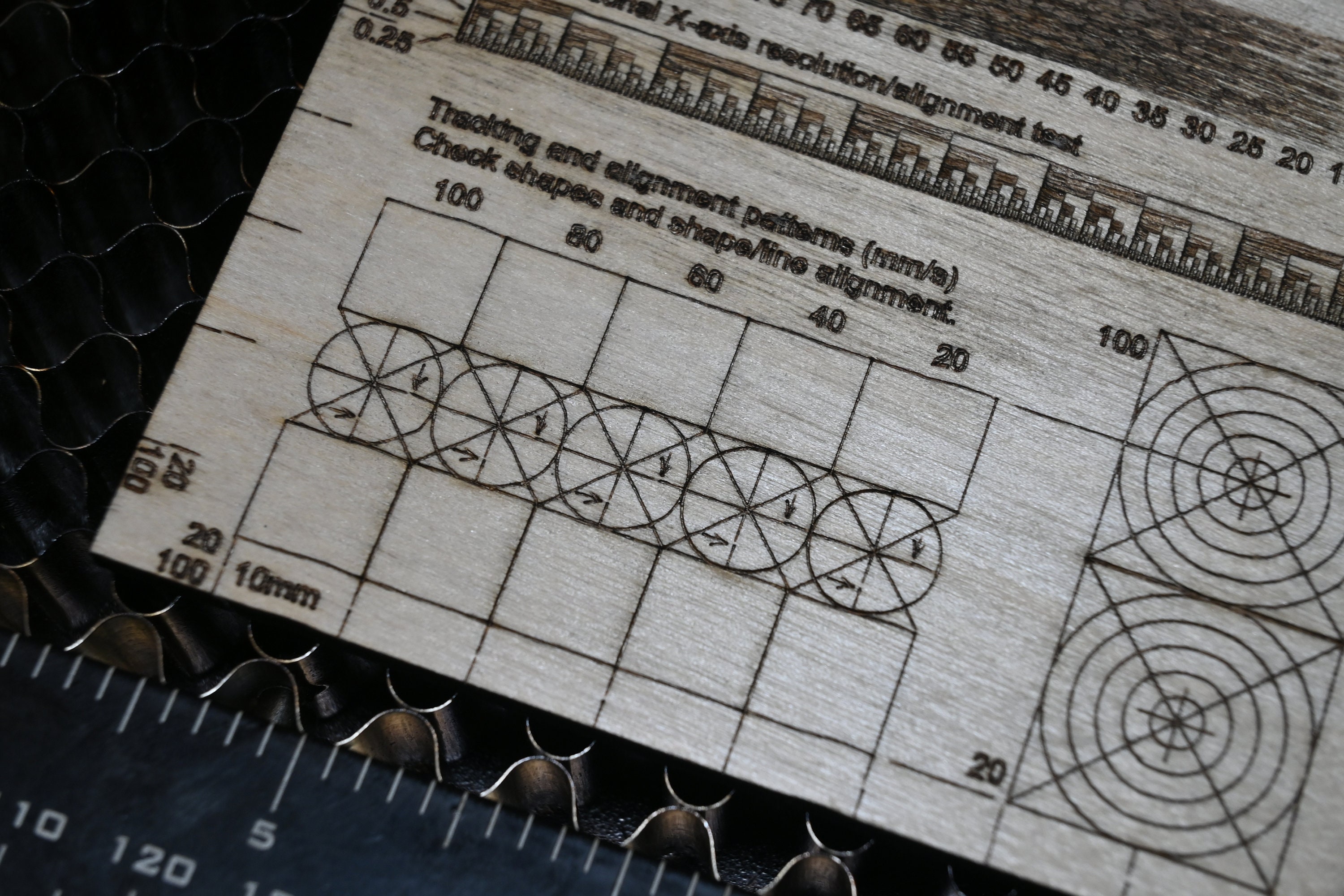 4-in-1 Laser Kerf Calibration, Alignment, Resolution/interval, and ...