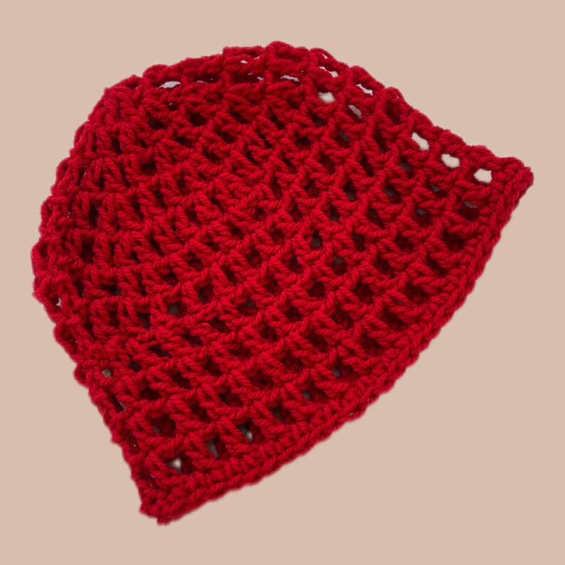 Bonnet En Crochet Mesh Cap - Etsy