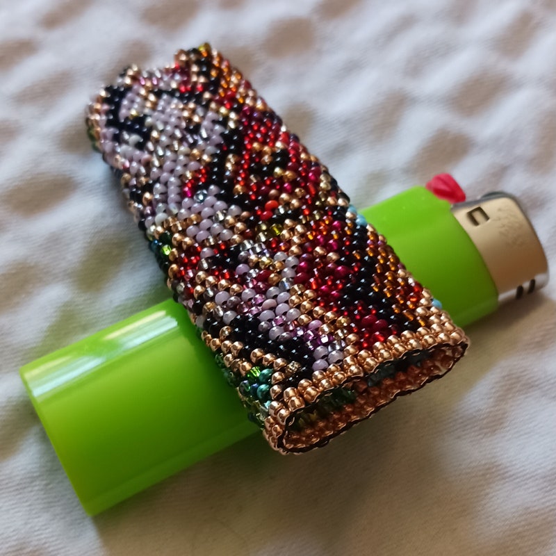 Beaded Lighter Case - Etsy