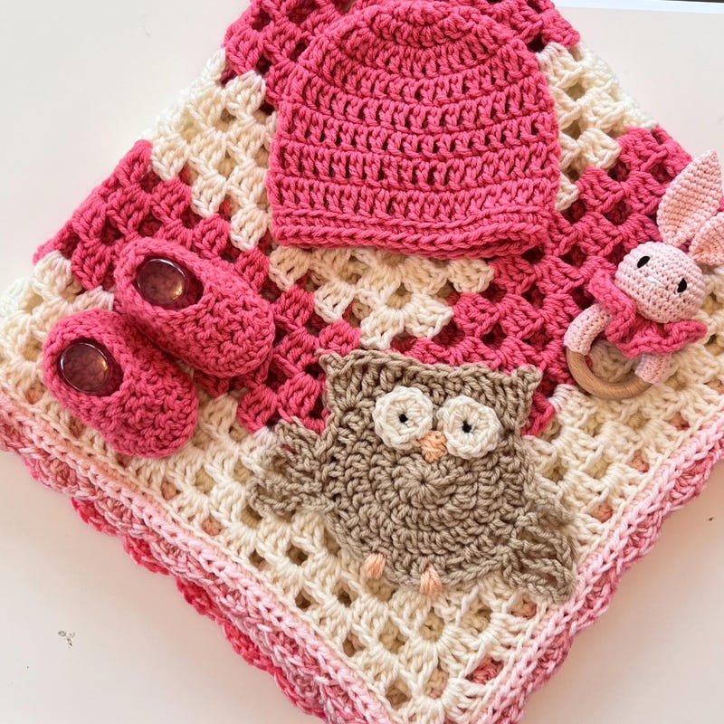 Owl Baby Blanket - Etsy