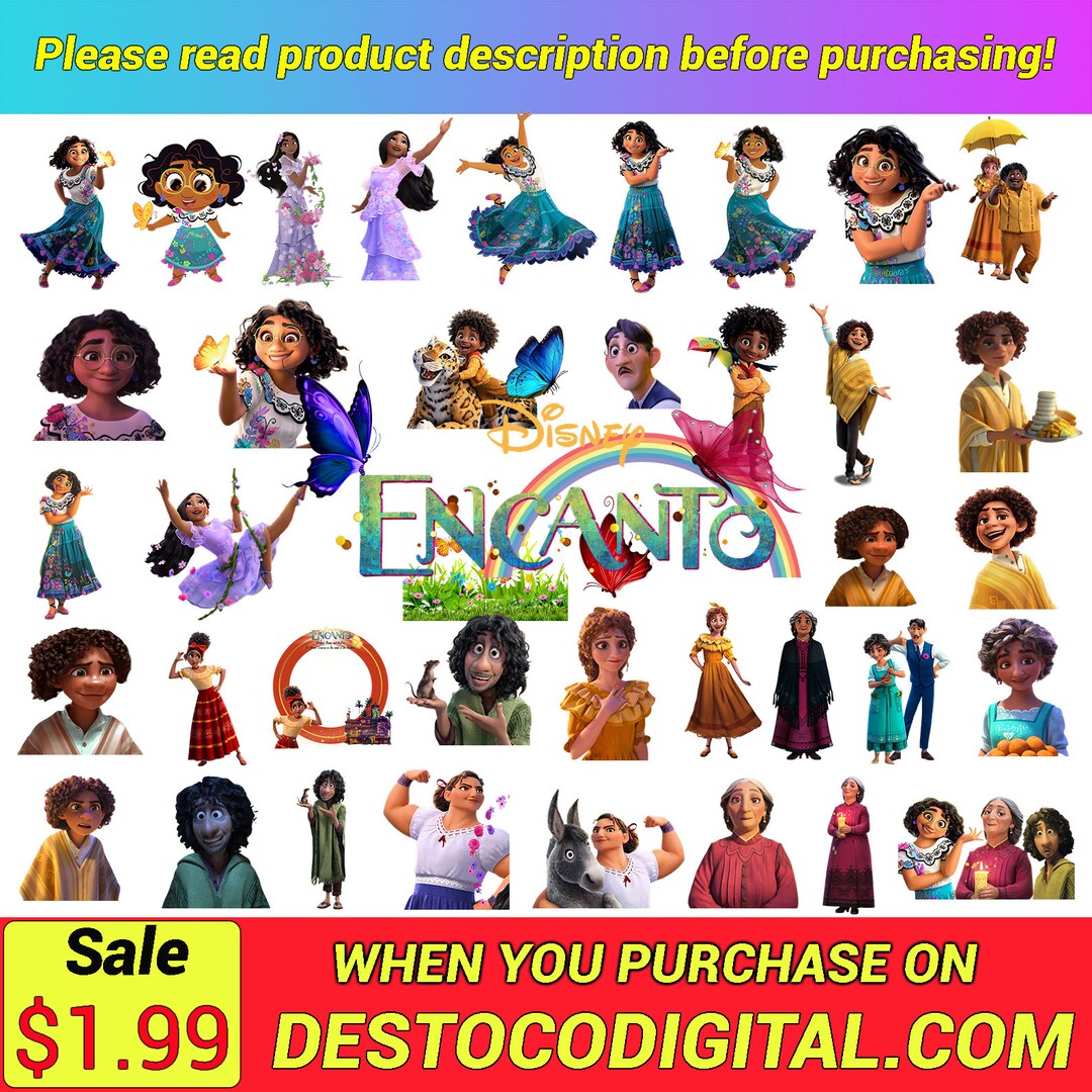 Enca.nto PNG, En.canto SVG, En.canto Clipart, Vibrant Images for En ...