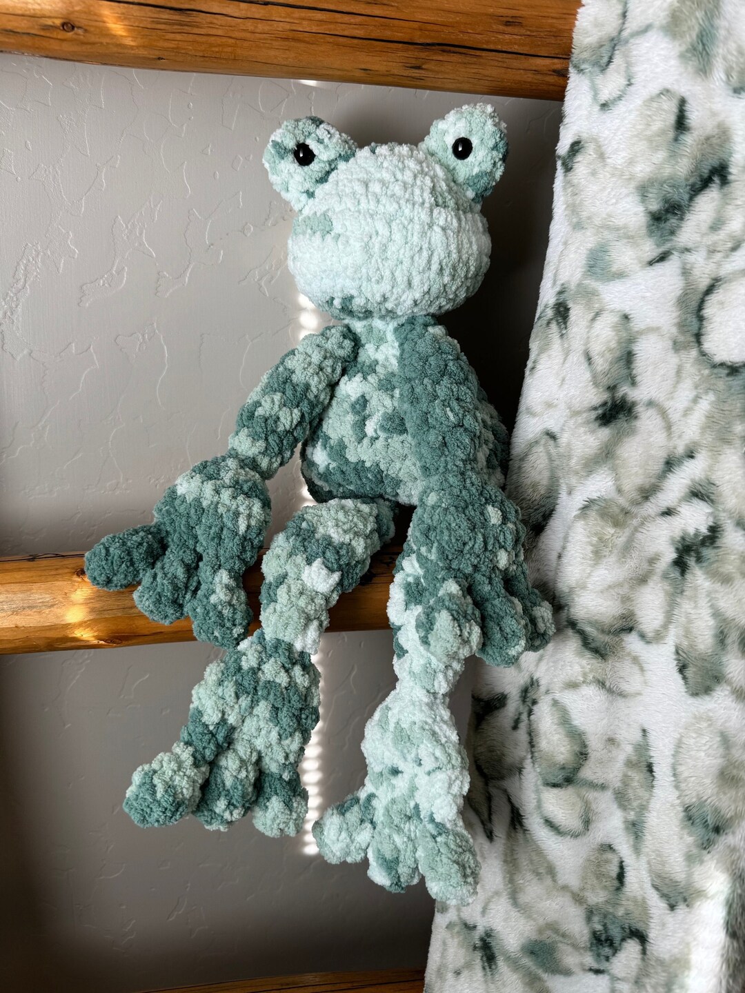 Handmade Frog Crochet Snuggler - Etsy