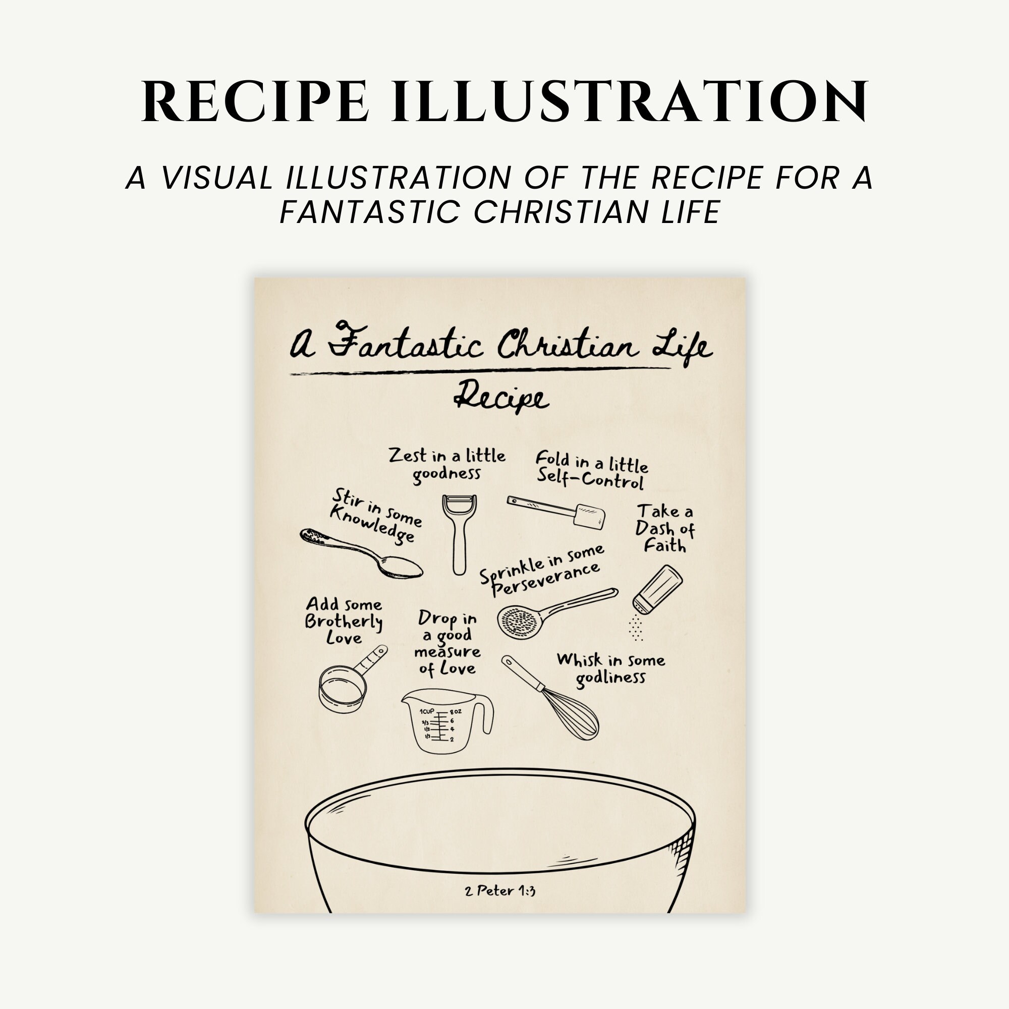Recipe for a Fantastic Christian Life | Bible Study (digital Download ...
