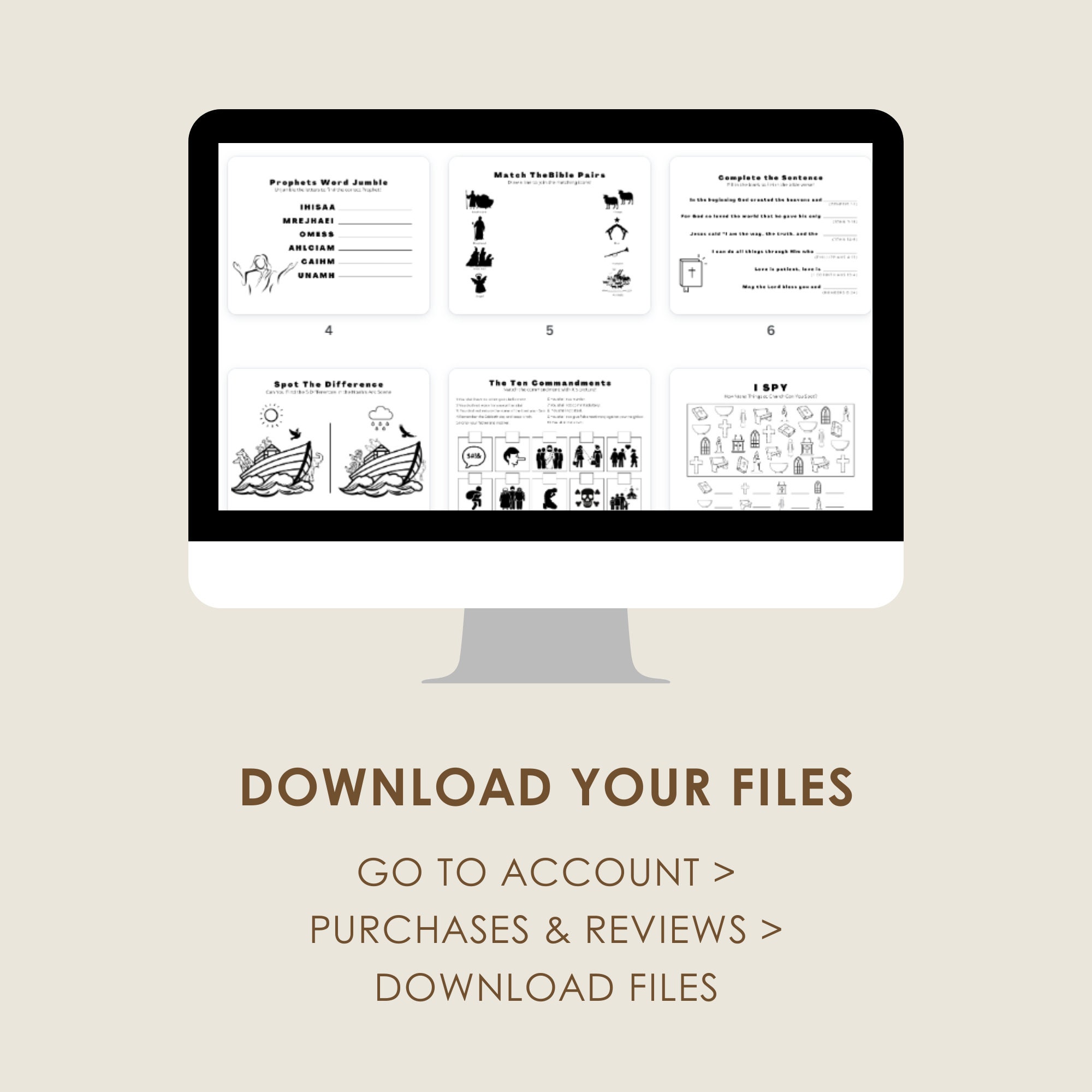 Printable Bible Activity Sheets | Sunday School Print Outs | Christian ...