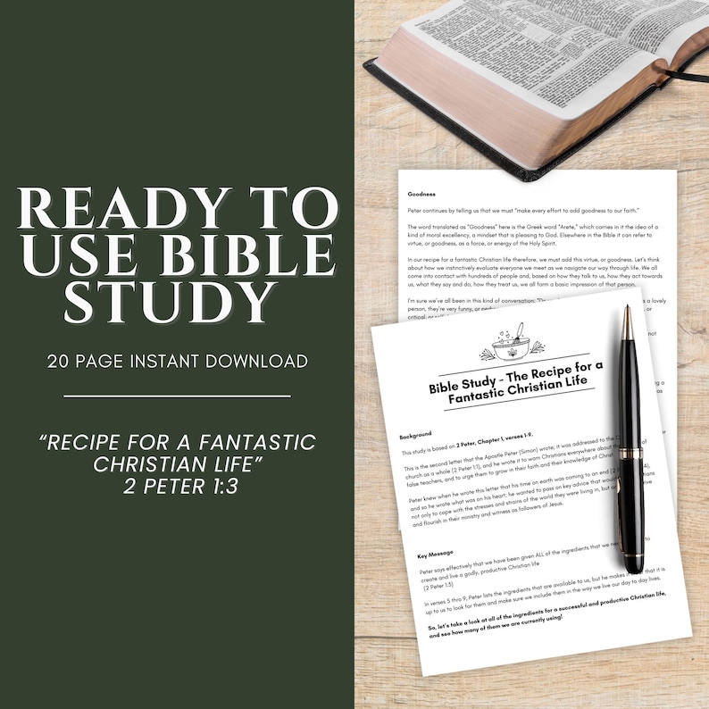 Christian Bible Study | Bible Education | Recipe for a Fantastic ...