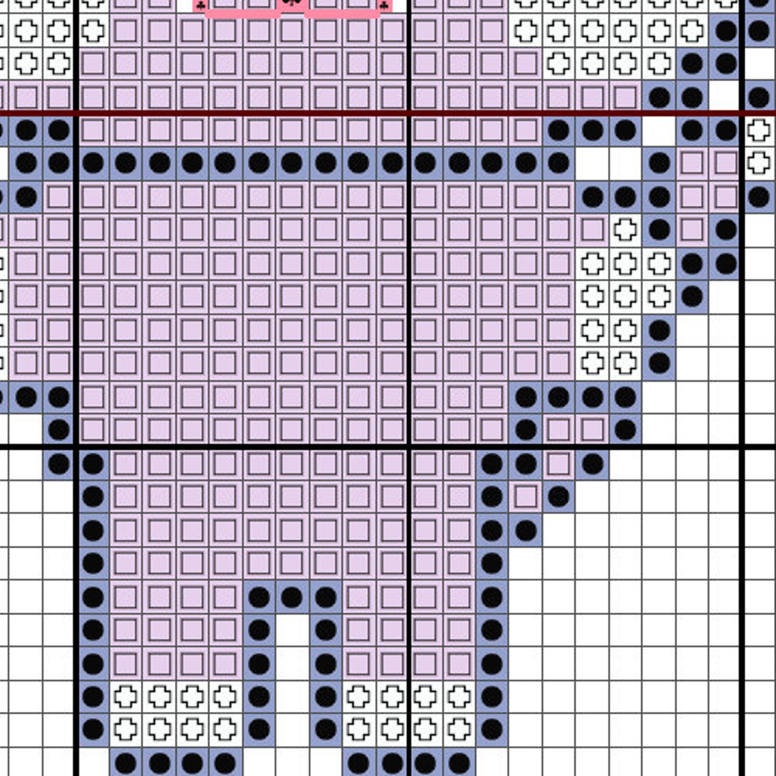 ATEEZ SAN Aniteez Characters Cross Stitch Pattern (sandeoki) - Etsy