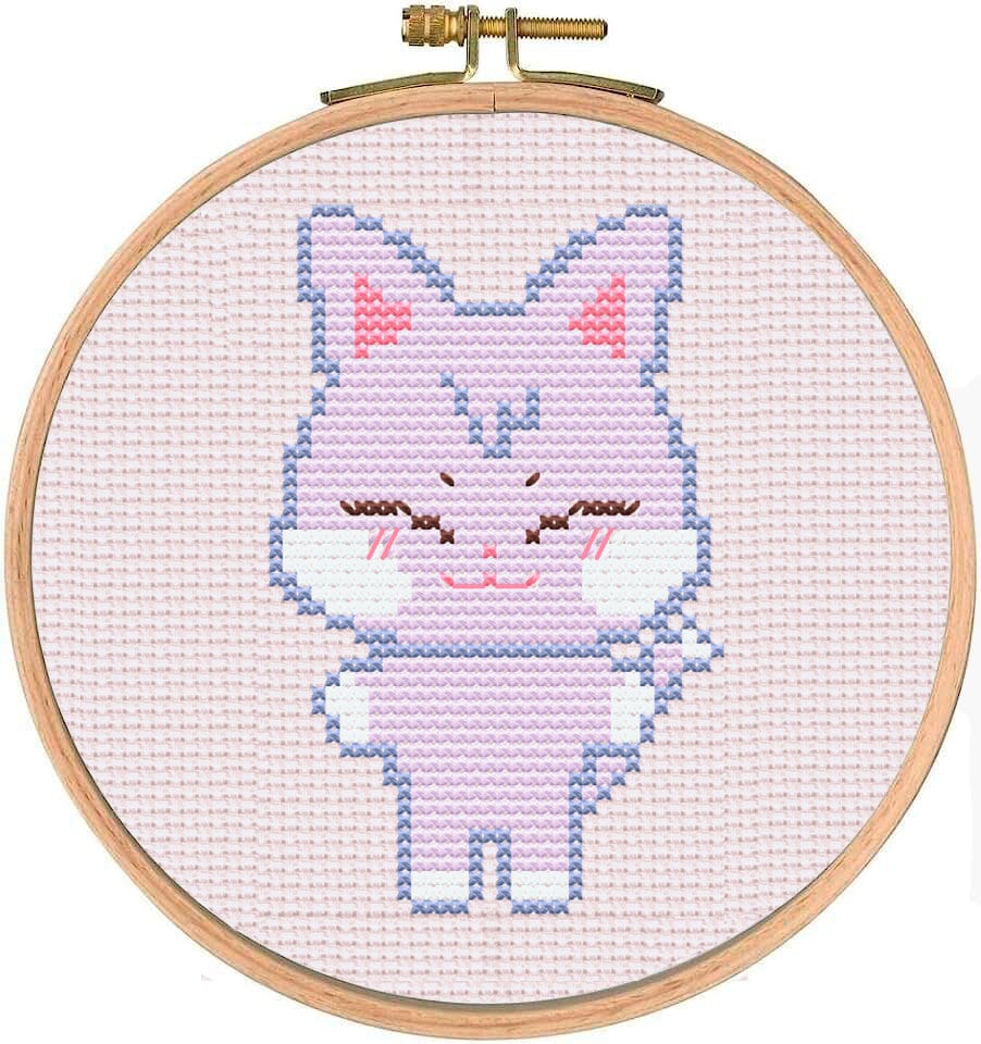 ATEEZ SAN Aniteez Characters Cross Stitch Pattern (sandeoki) - Etsy