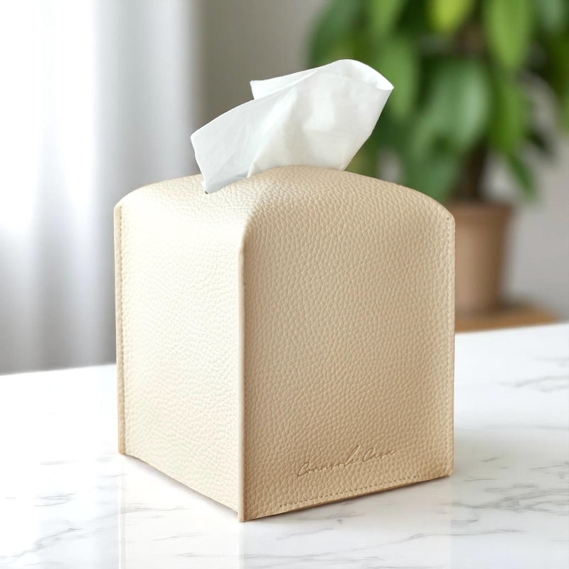 Square Tissue Cover Blue - Etsy