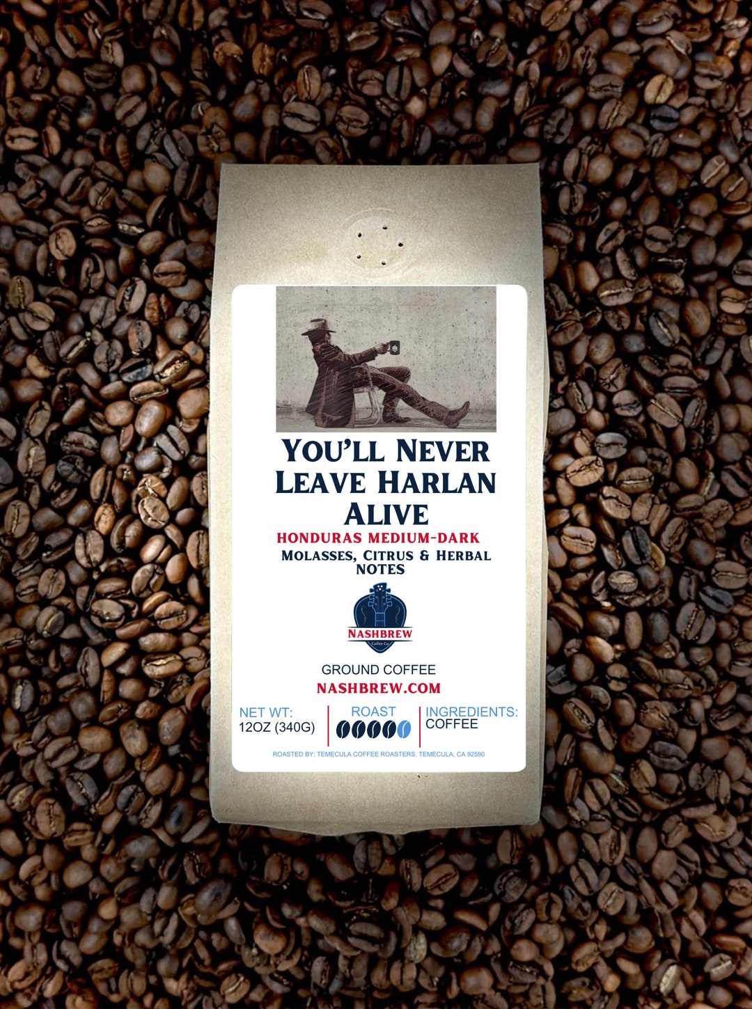 Youll Never Leave Harlan Alive Honduras Medium-dark - Etsy