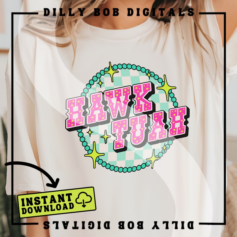 Hawk Tuah PNG: Snarky Western Sublimation Design (digital Download) - Etsy