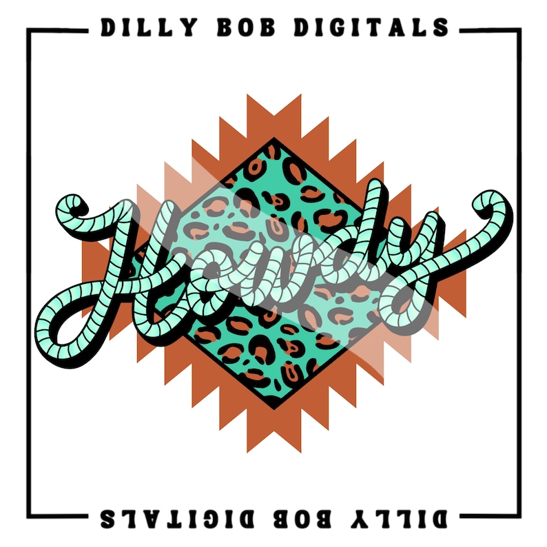 Howdy Cheetah PNG | Western Sublimation Design (digital Download) - Etsy