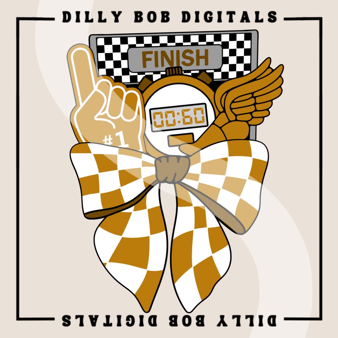 Gold Track Bow PNG Digital Download | Track Sublimation | Trendy ...