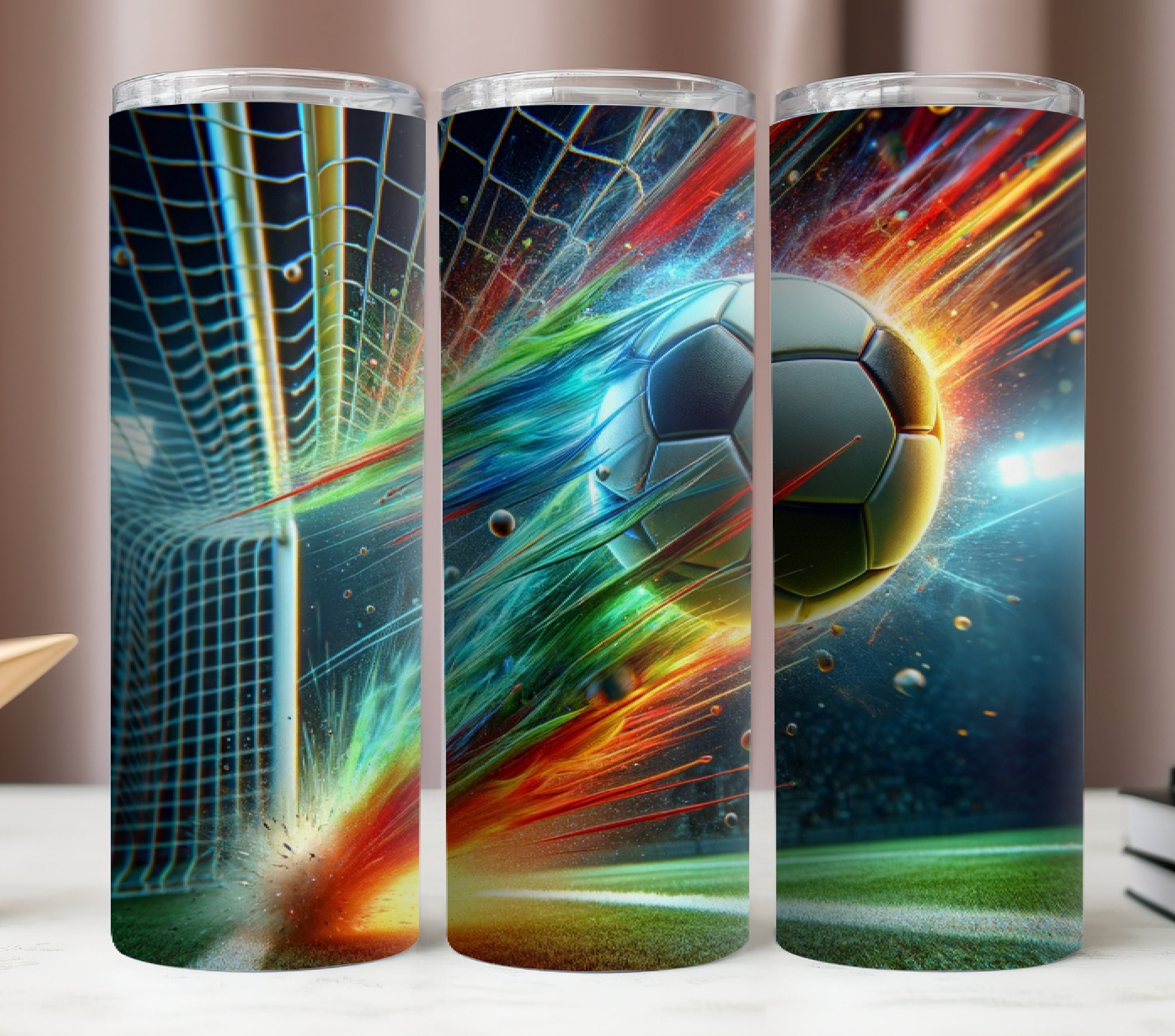 Soccer Tumbler Wrap,soccer Ball PNG File,tumbler 20oz Design ...