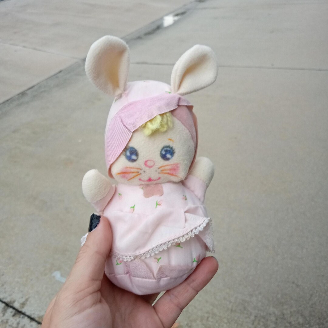 Baby Pink Knickerbocker animals of Distinction Bunny Plush Doll - Etsy