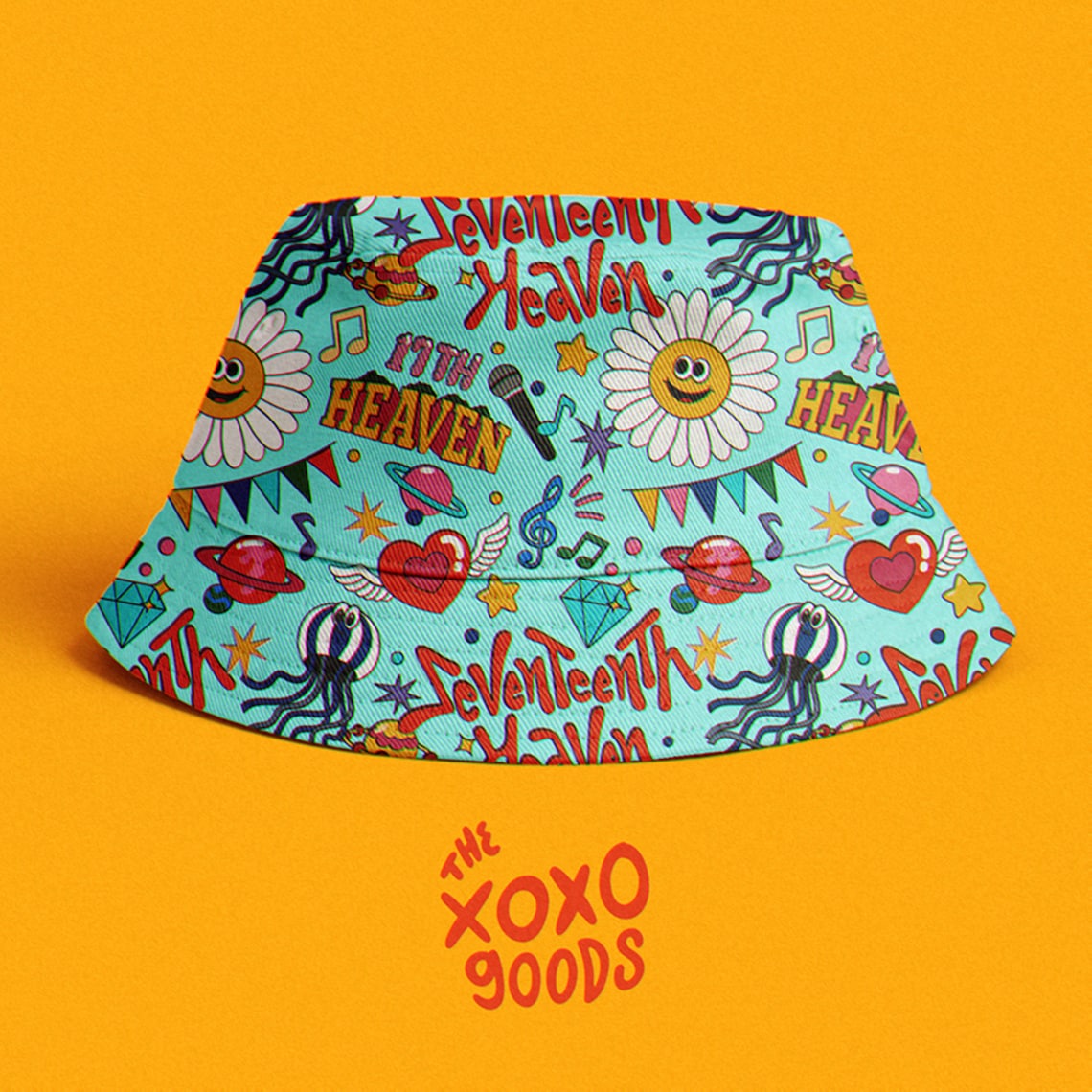 Seamless Seventeen 17th Heaven Pattern Customizable Designs for Prints ...