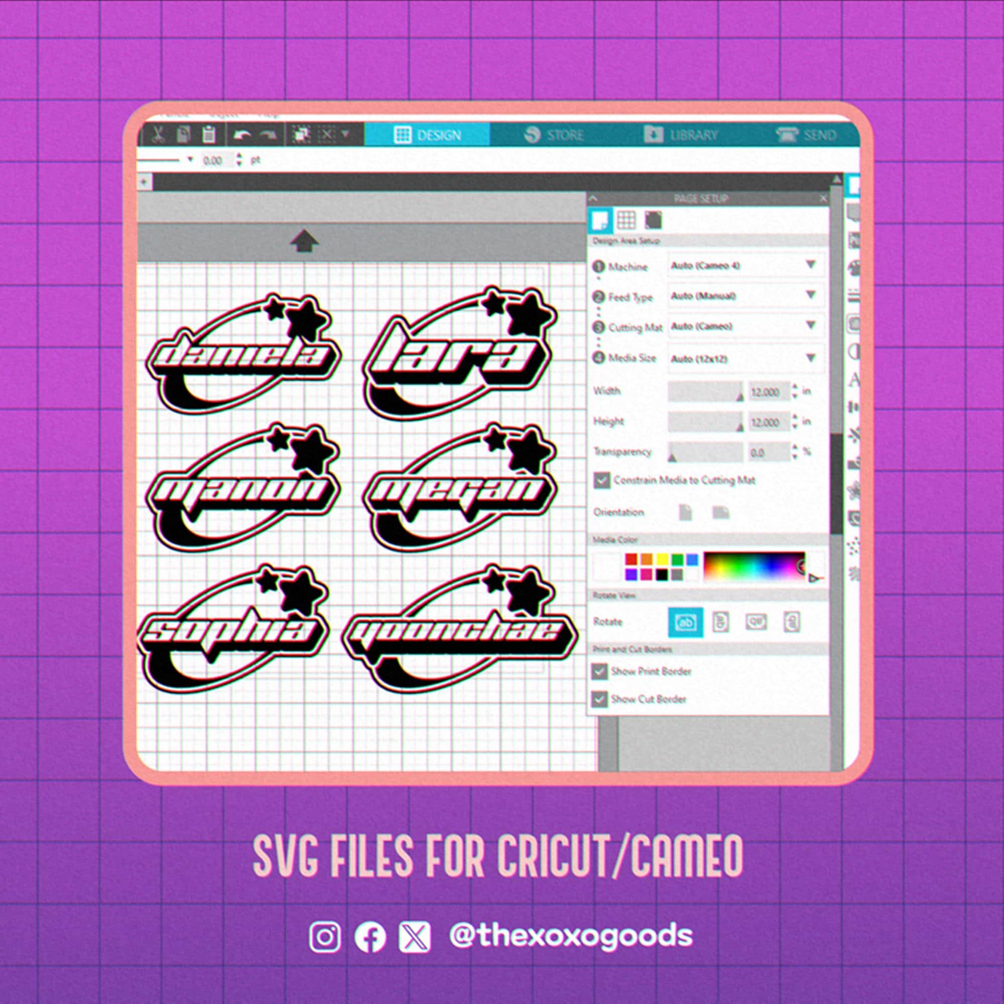 Katseye Y2k Style Names Ai, Eps, Png, Jpg, Svg Printable Decal Vector ...