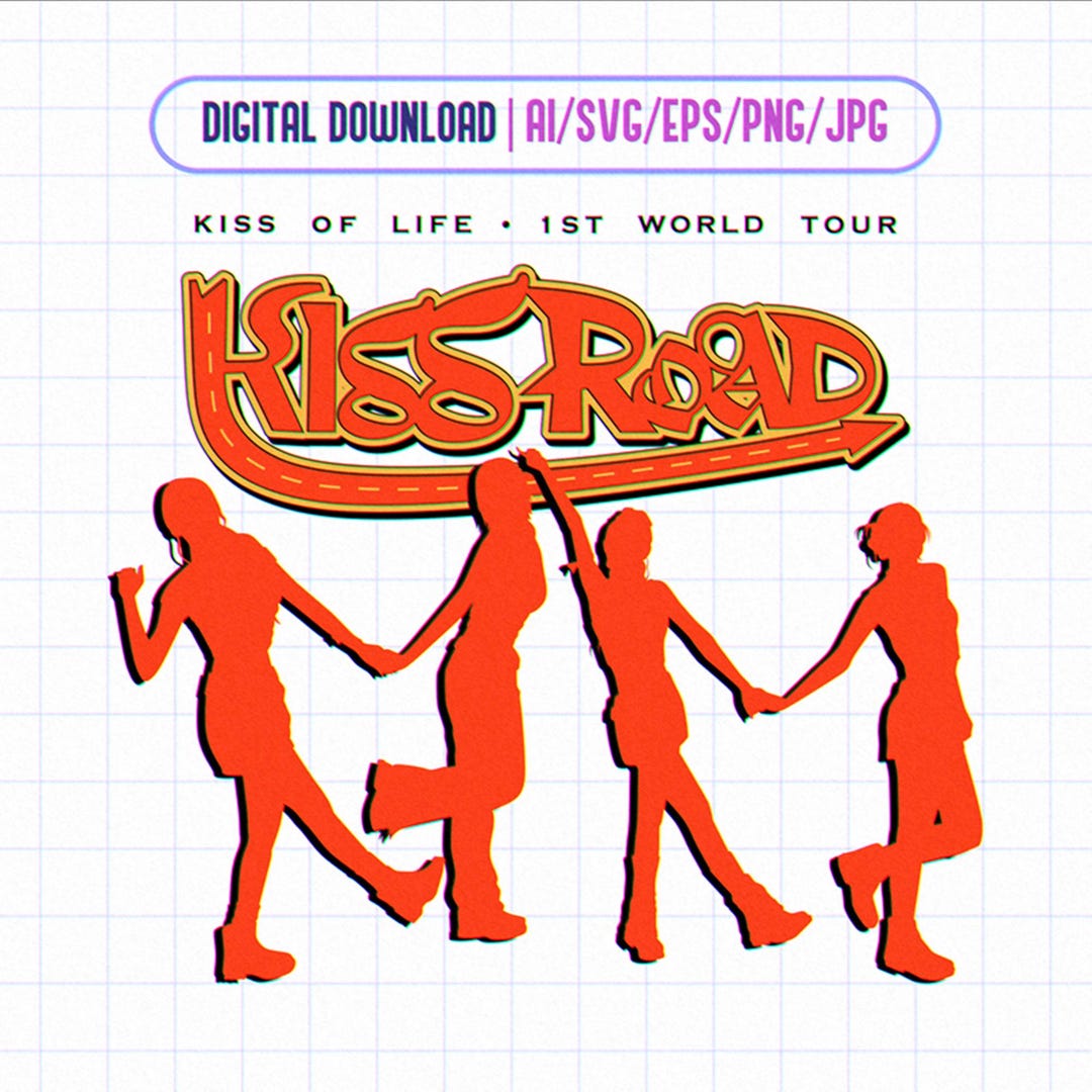 Kiss of Life Kiss Road Tour Ai, Psd, Png, Jpg Printable Vector and ...