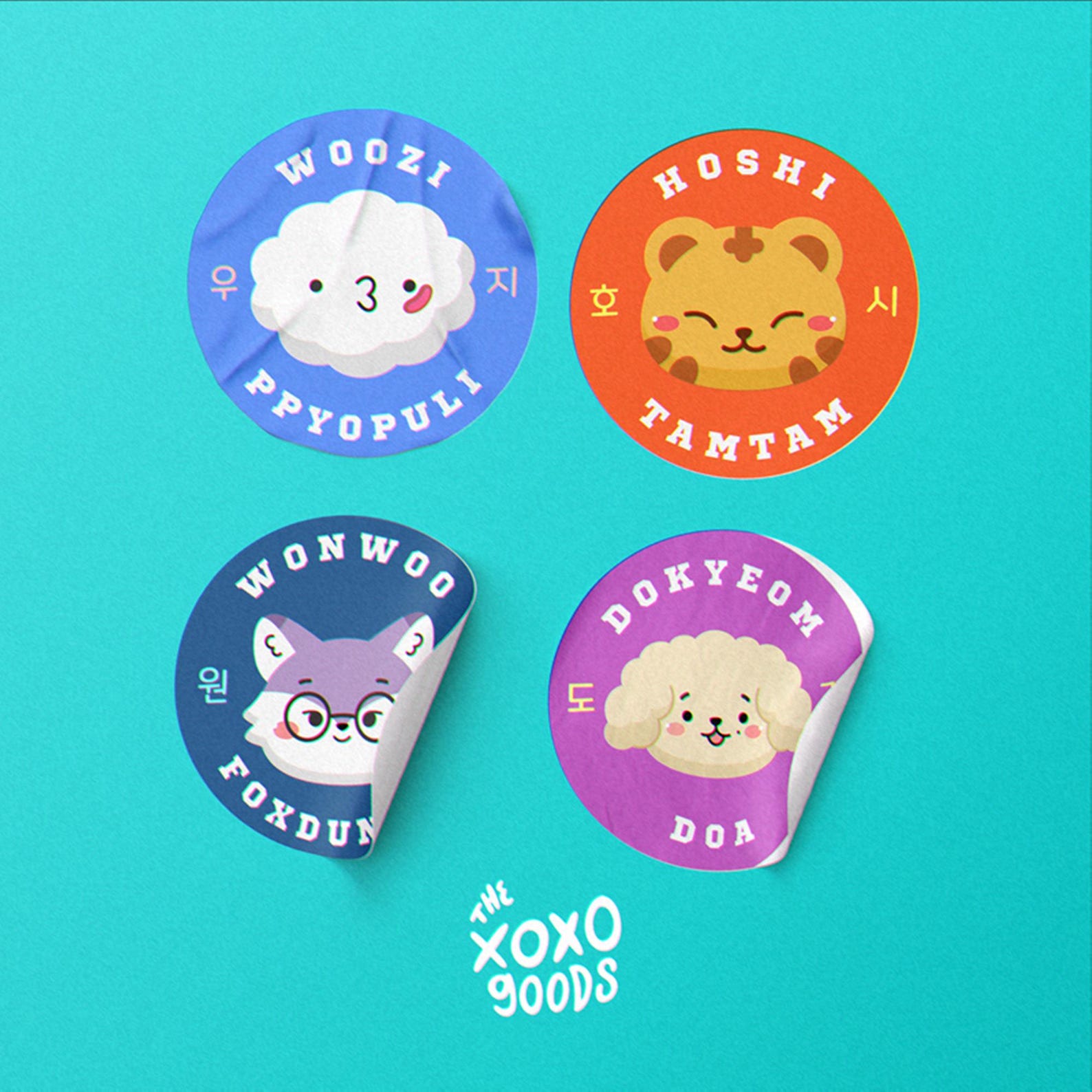 Seventeen Miniteen Sticker and Button Pin Designs Customizable Designs ...