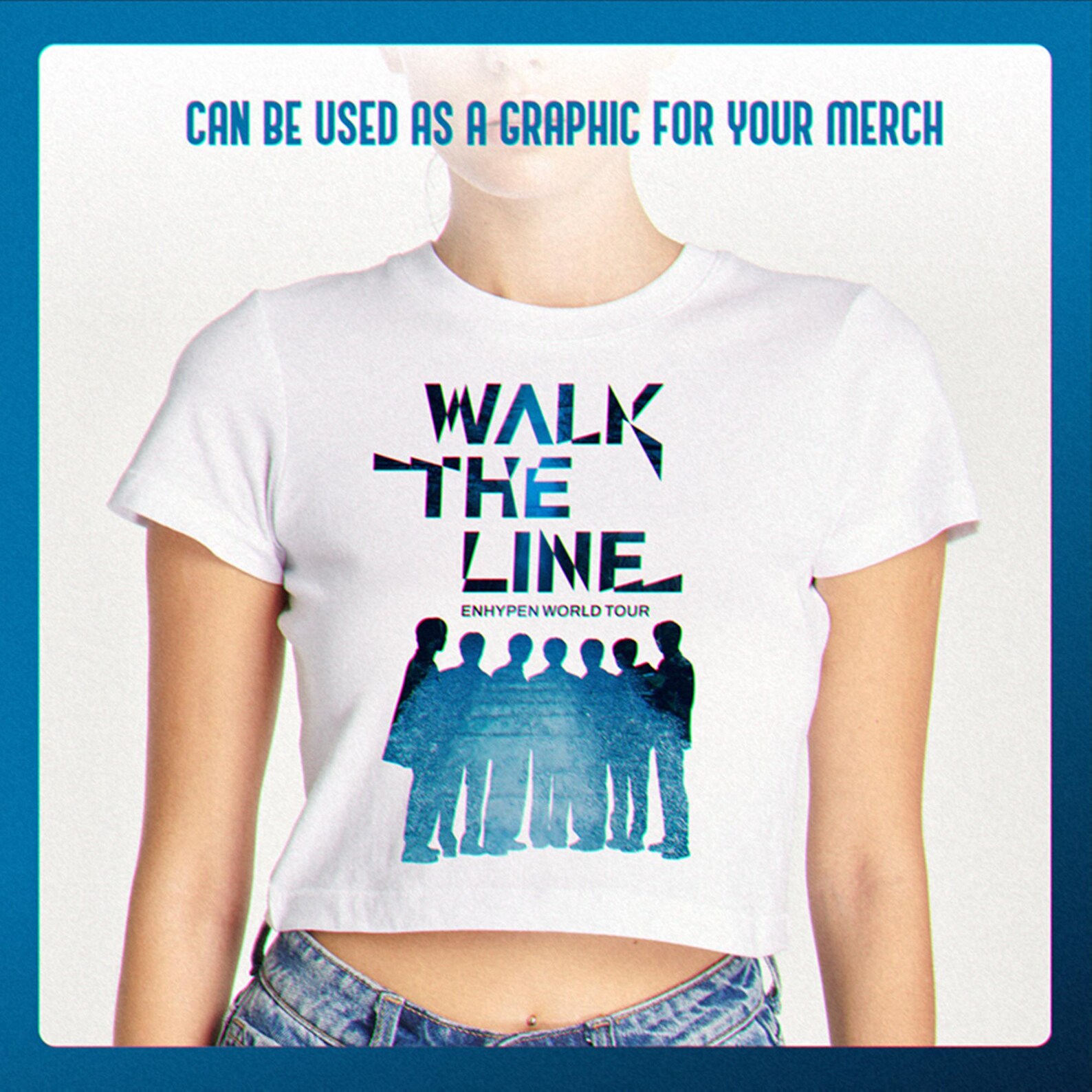 Enhypen Walk the Line World Tour Ai, Eps, Png, Jpg, Svg Printable Decal ...