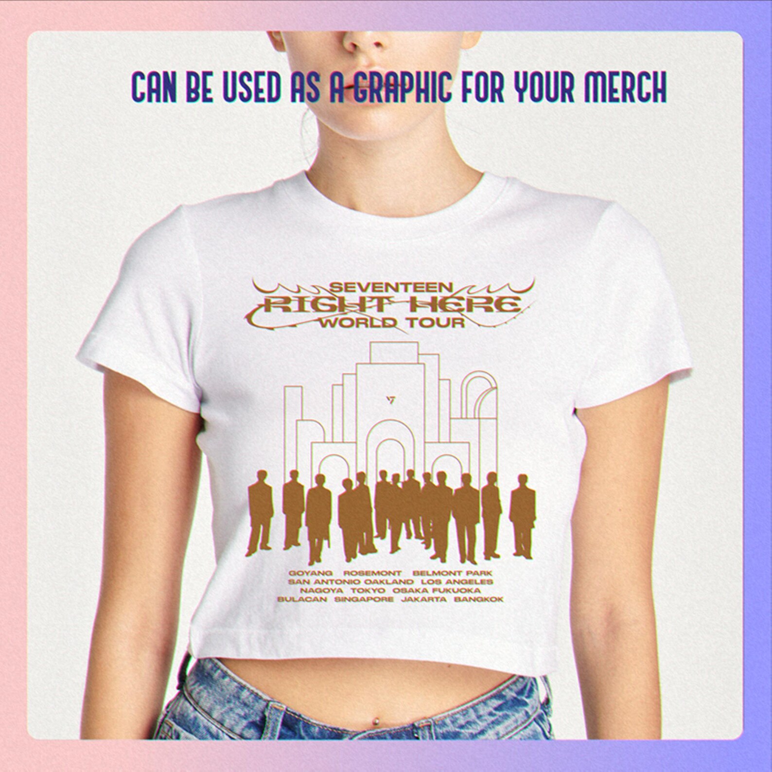 Seventeeen SVT Right Here World Tour Ai, Eps, Png, Jpg, Svg Printable ...