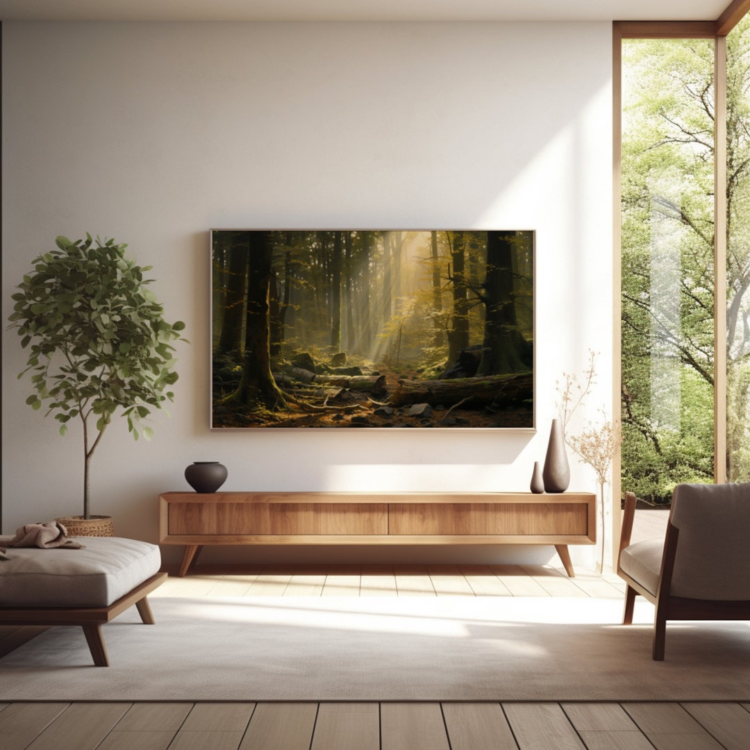 Grove of Trees | Frame TV Art | Screensaver - Etsy