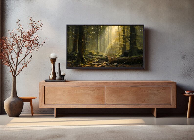 Grove of Trees | Frame TV Art | Screensaver - Etsy