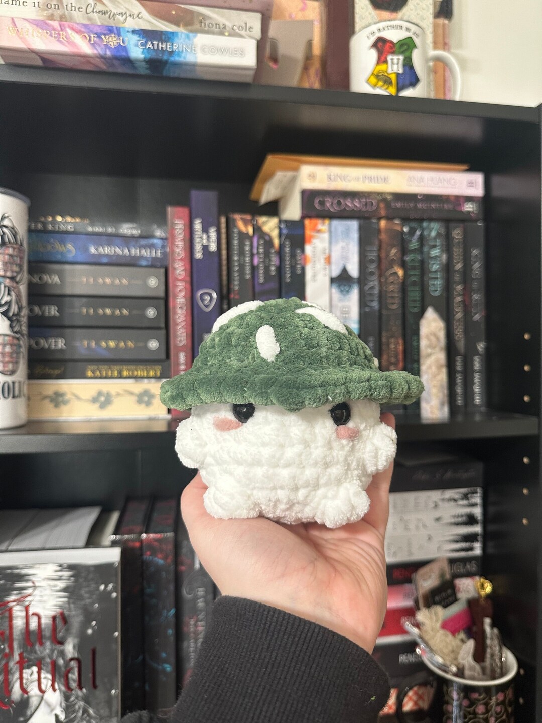 Crochet Mushroom Plushie: Chunky Mushy Boy With Multiple Color Options ...