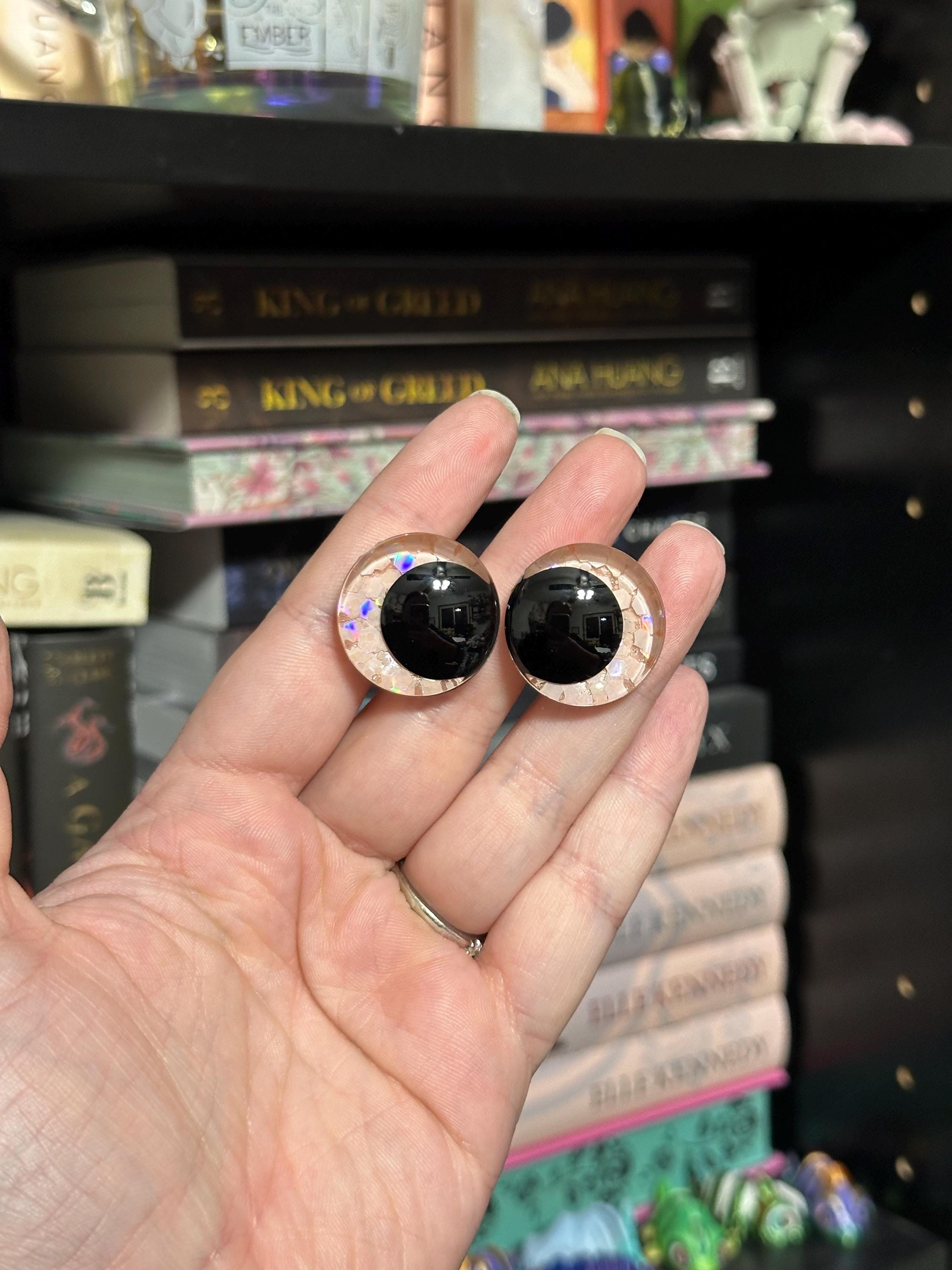 Safety Eyes: Hand Painted Eyes for Amigurumi, Crochet Plushies, Stuffed ...