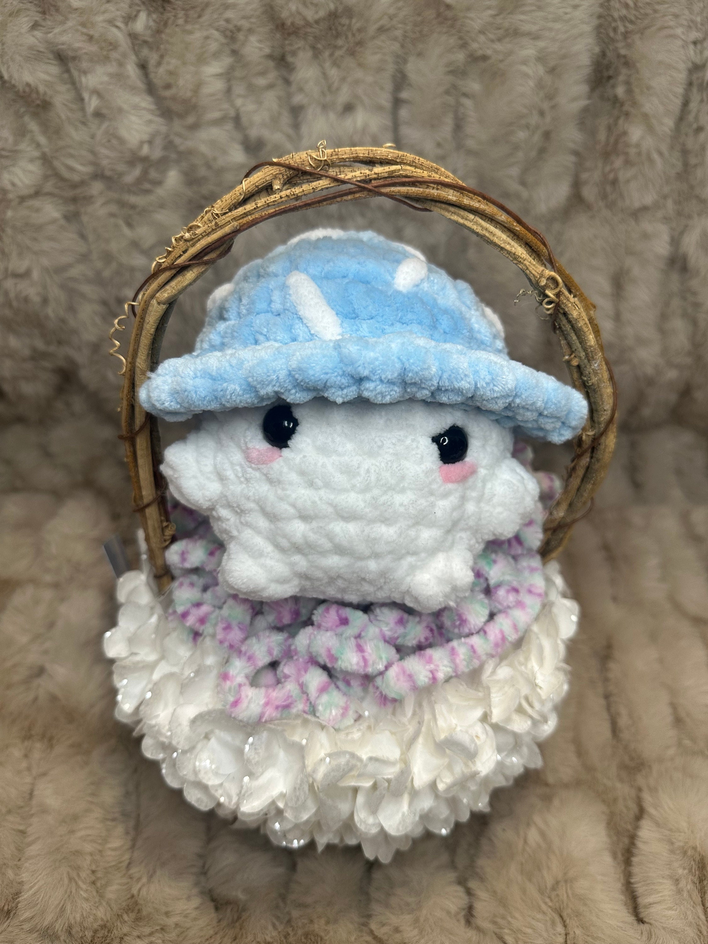 Crochet Mushroom Plushie: Chunky Mushy Boy With Multiple Color Options ...