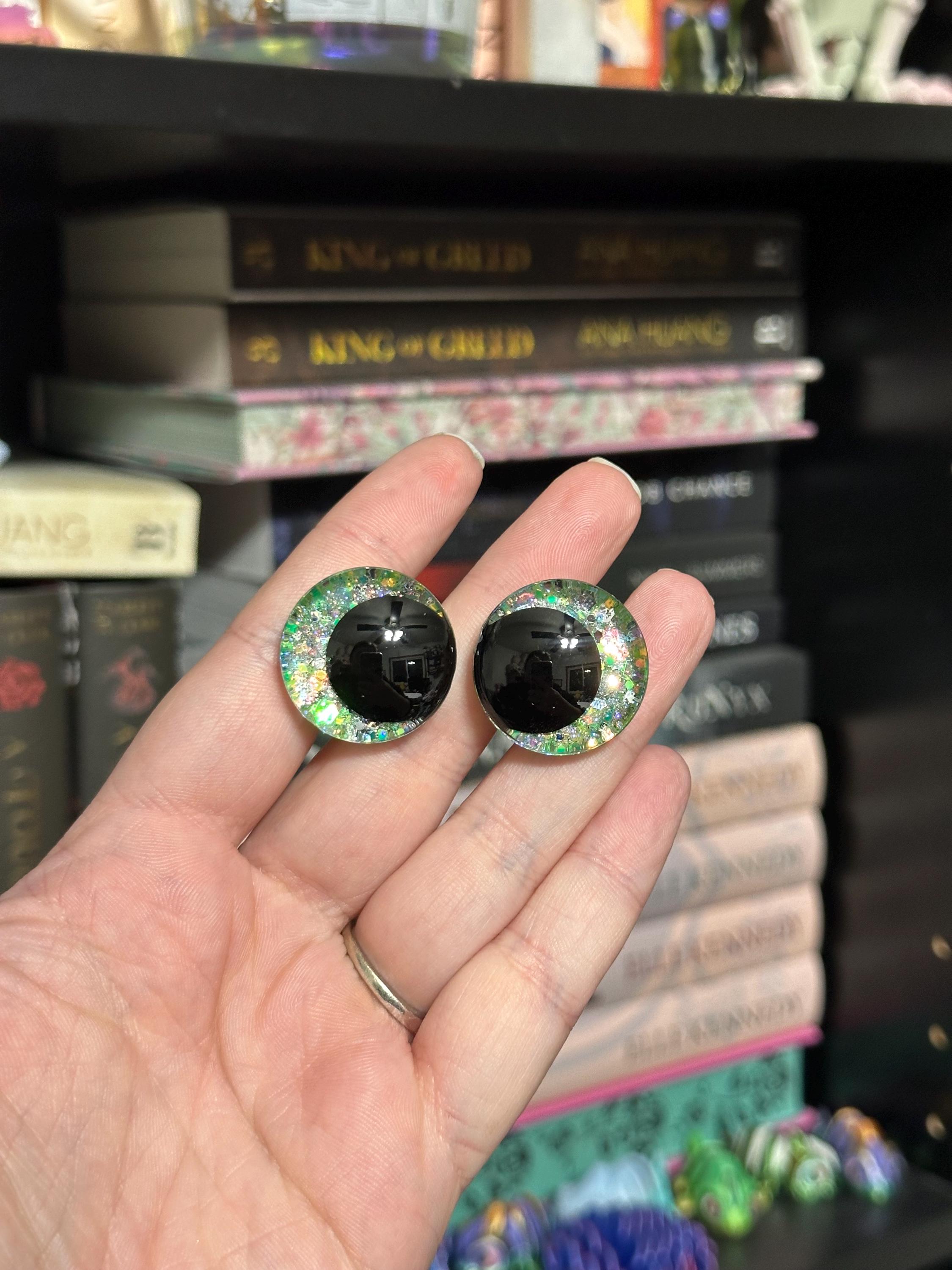 Safety Eyes: Hand Painted Eyes for Amigurumi, Crochet Plushies, Stuffed ...