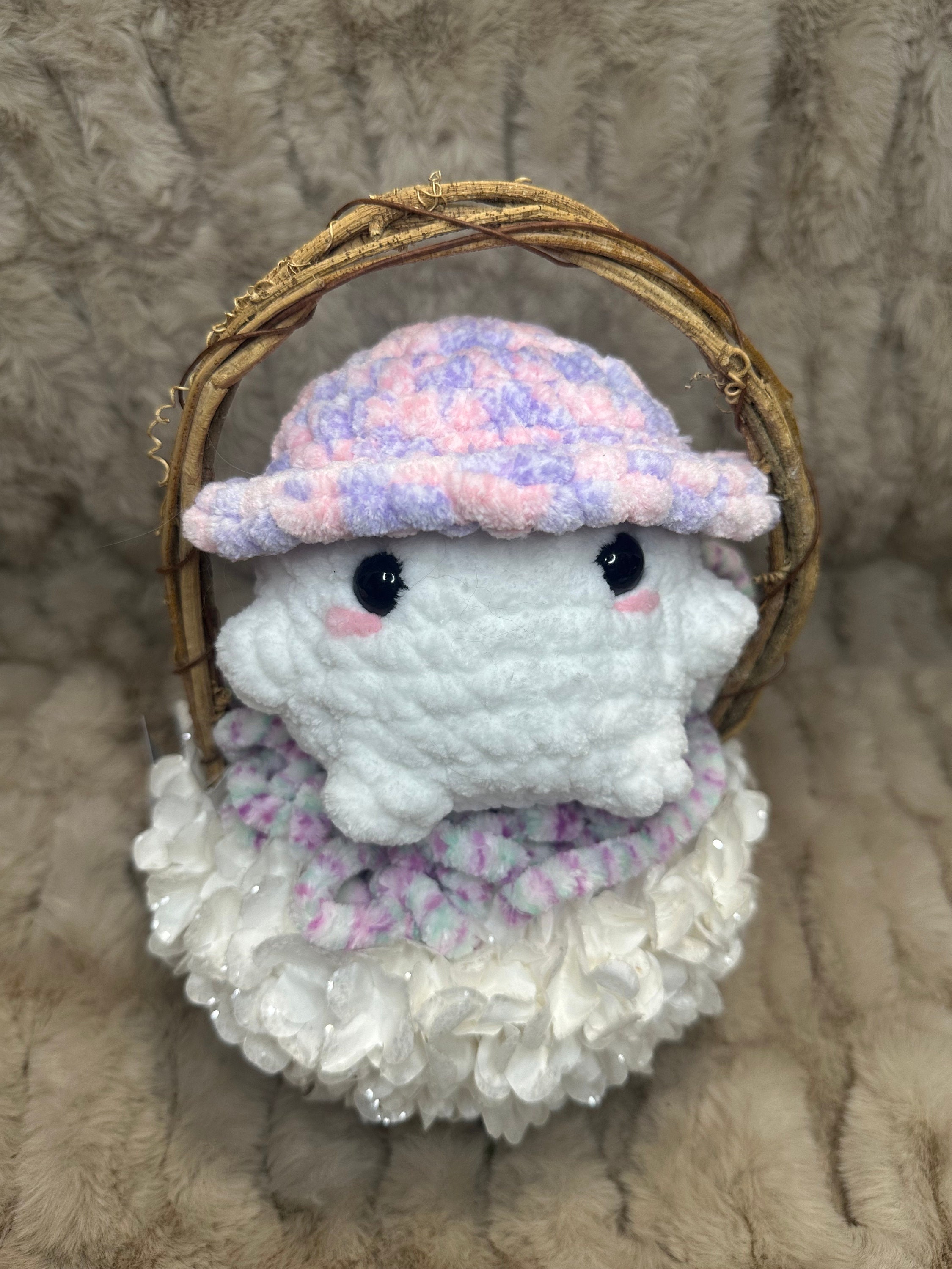 Crochet Mushroom Plushie: Chunky Mushy Boy With Multiple Color Options ...