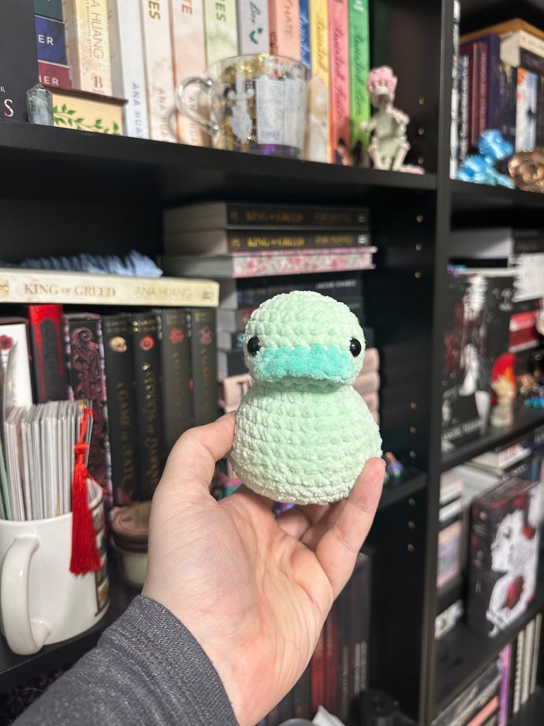 Crochet Duck: Amigurumi Bubbles the Rubber Duckie With Multiple Color ...