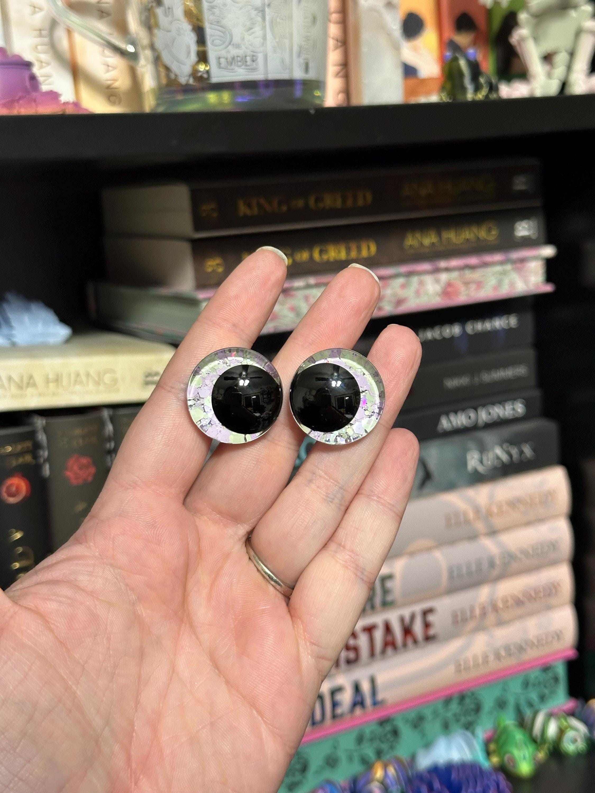 Safety Eyes: Hand Painted Eyes for Amigurumi, Crochet Plushies, Stuffed ...